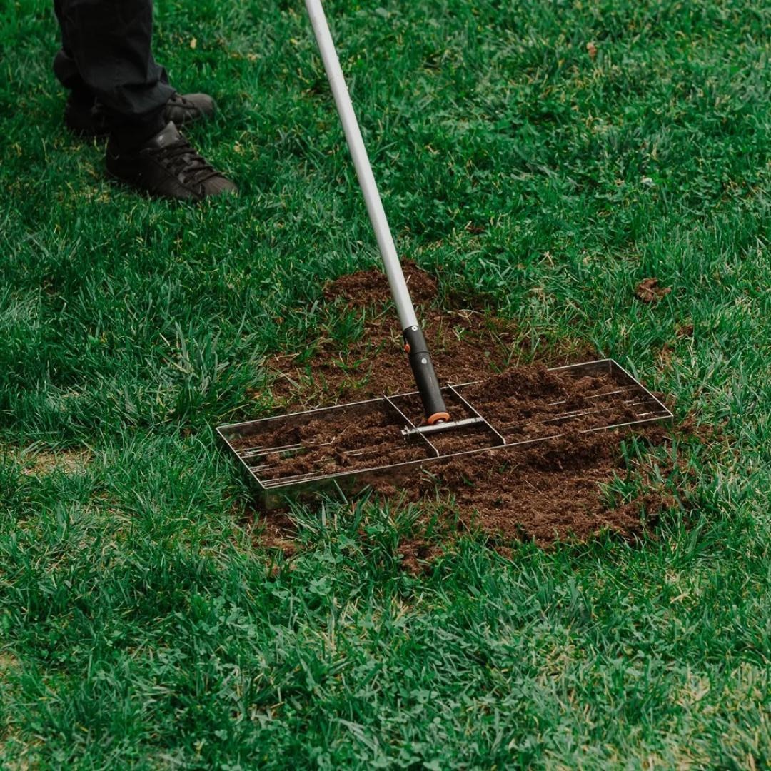 Nivelator profesional pentru gazon Greenax StrongLevel 160 x 60 x 25 cm ...