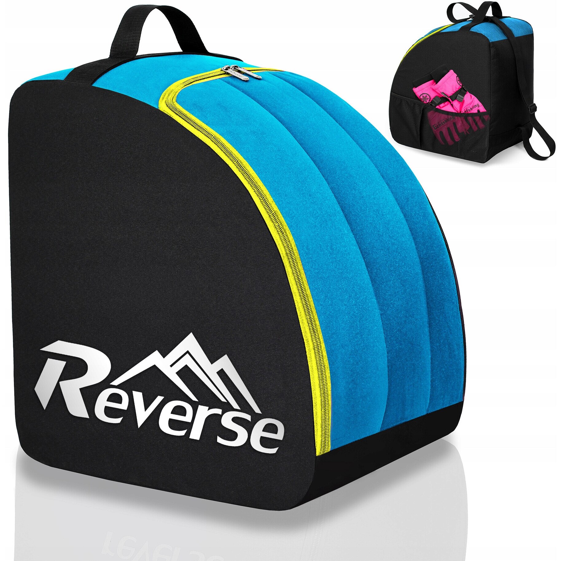 Geanta pentru clapari de ski, Reverse, cordura, impermeabila, albastru ...
