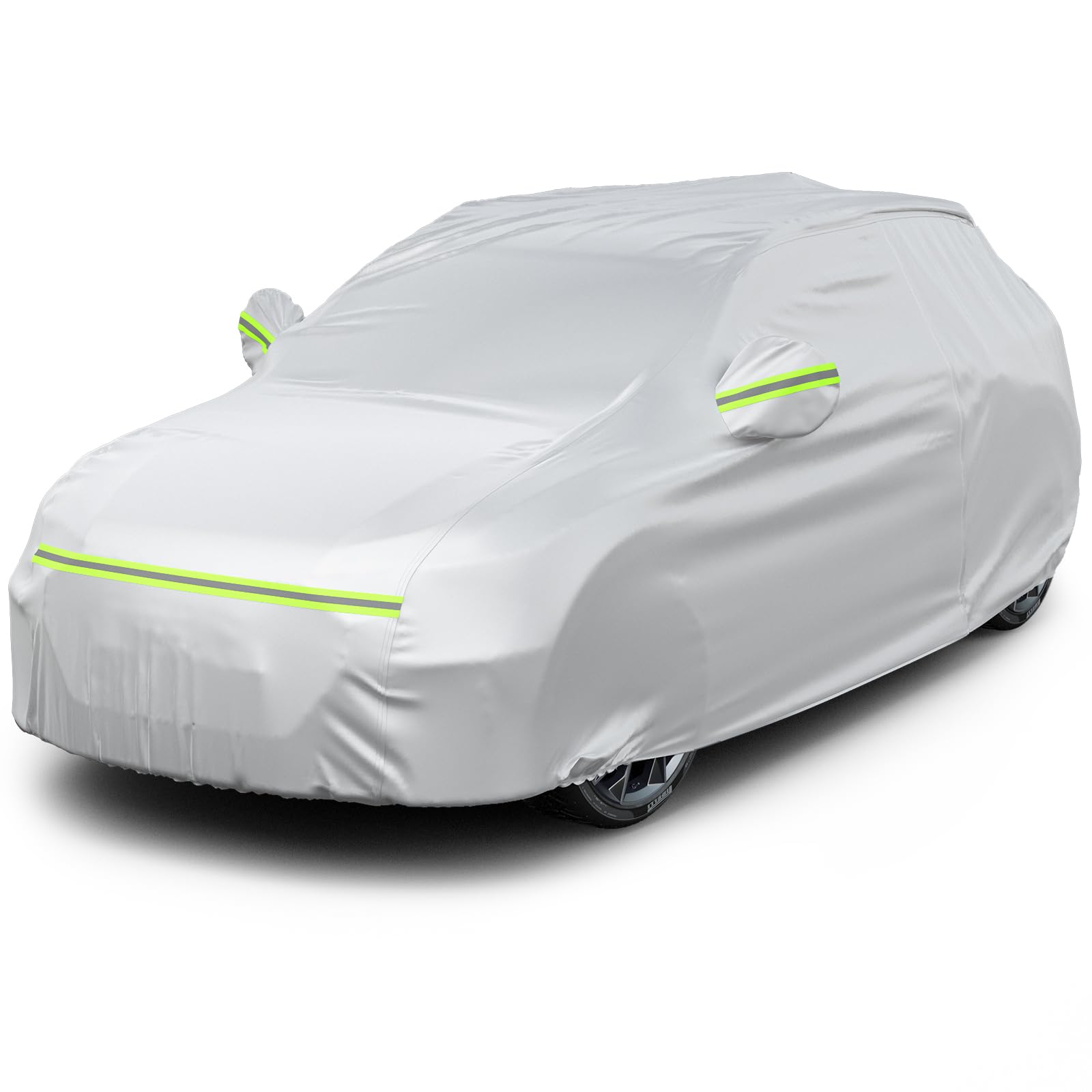 Husa auto universala, Favoto, 505x190x185cm, PEVA, Rezistenta la apa ...