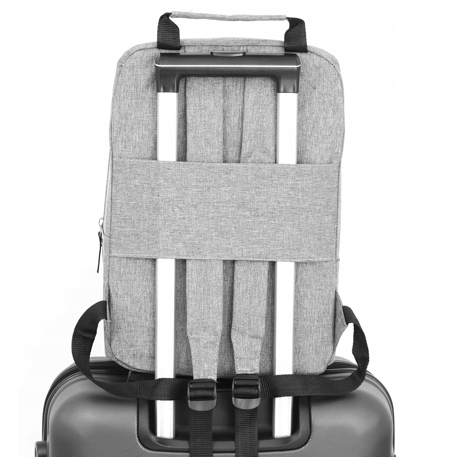 Rucsac de voiaj, Reverse, 40x20x30cm, capacitate 24 litri, gri - eMAG.ro