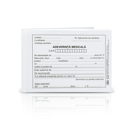 Adeverinta medicala - eMAG.ro