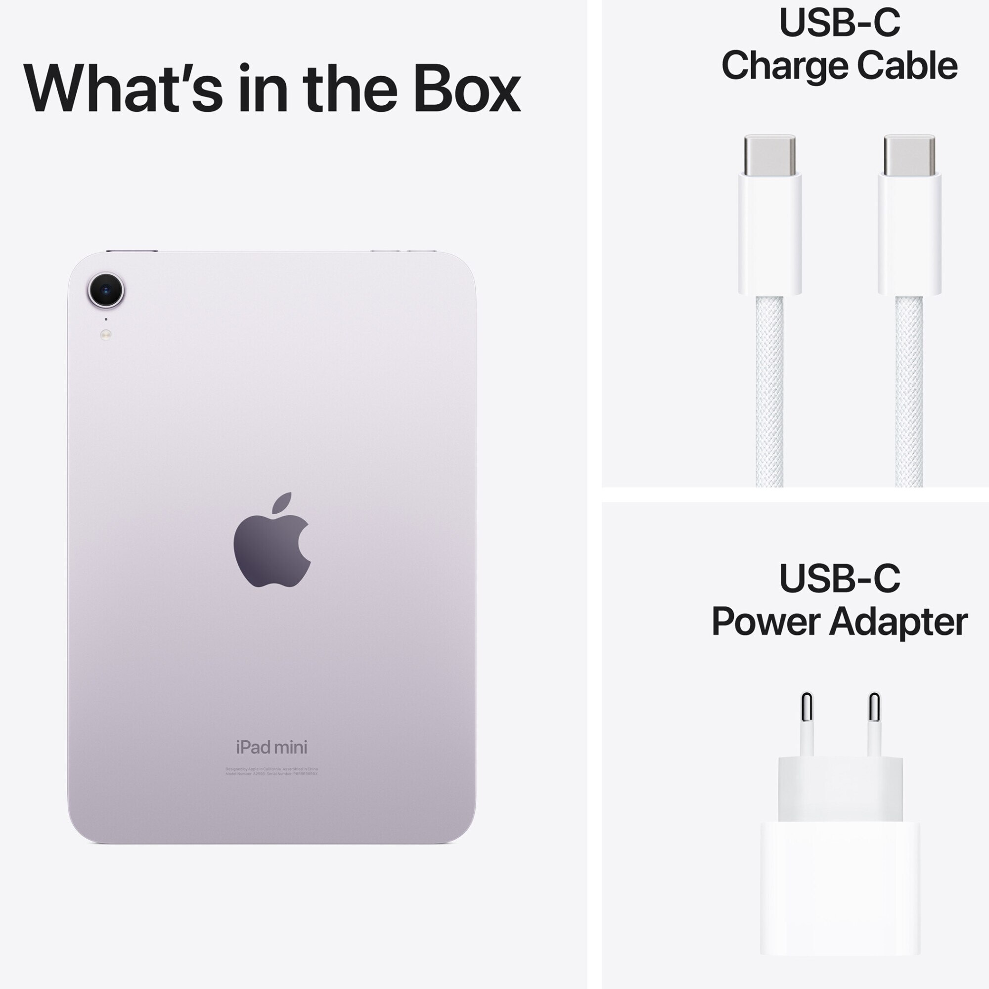 Apple iPad mini 7 (2024), 512GB, Wi-Fi, Purple - eMAG.bg