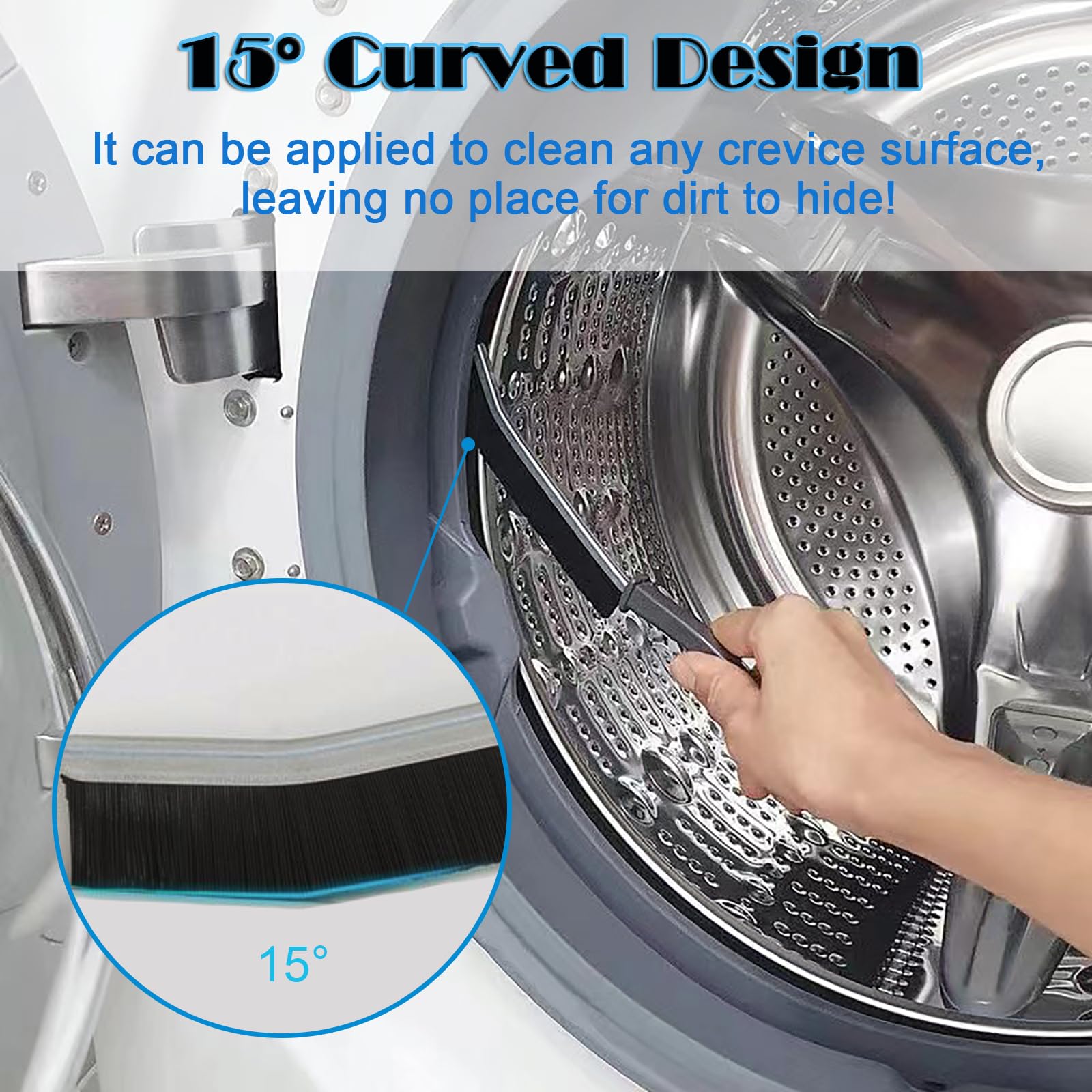 Set 5 perii curatare rosturi, perie suprafete greu accesibile, Curatare ...