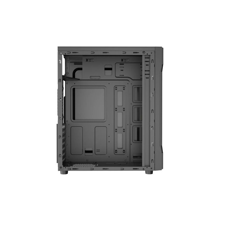 Carcasa PRO GAMING Cyber, Middle Tower, ATX, Fara Sursa, 1X ARGB FAN ...