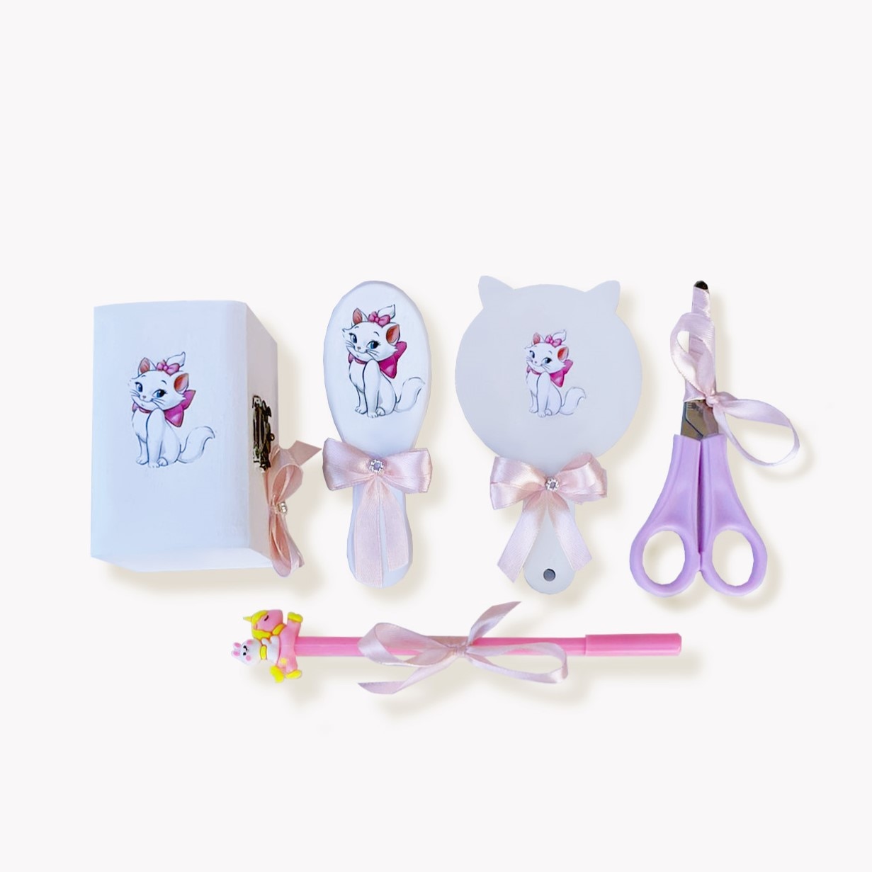 Set Traditional pentru Taierea Motului cu Tava Decorativa si Accesorii ...