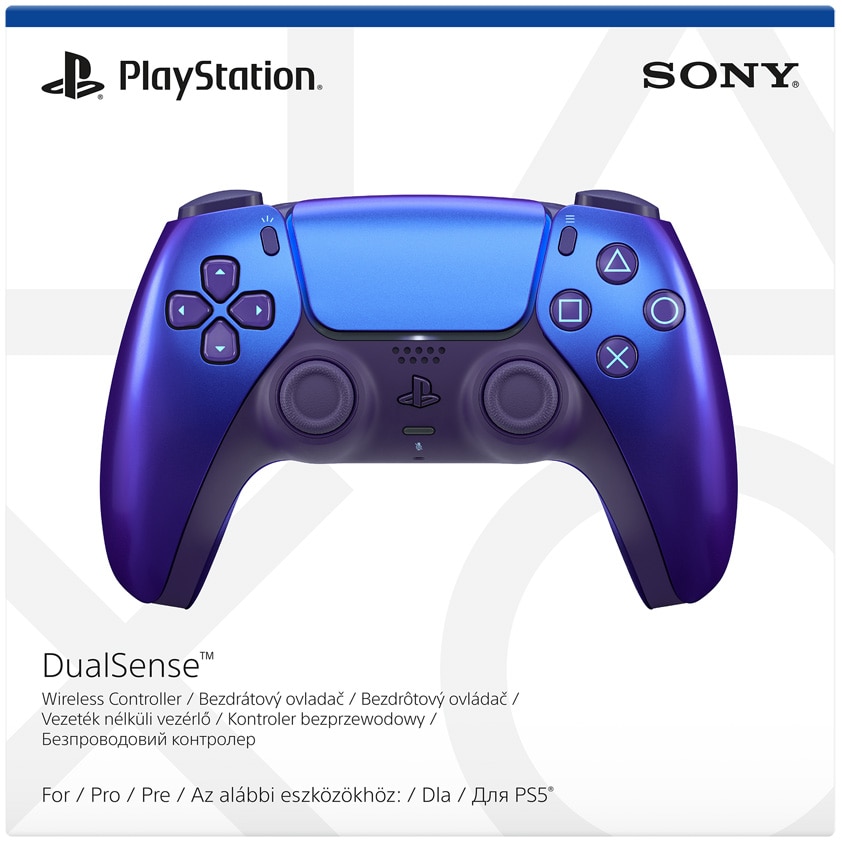 Controller Wireless PlayStation 5 (PS5) DualSense, Chroma Indigo - eMAG.ro