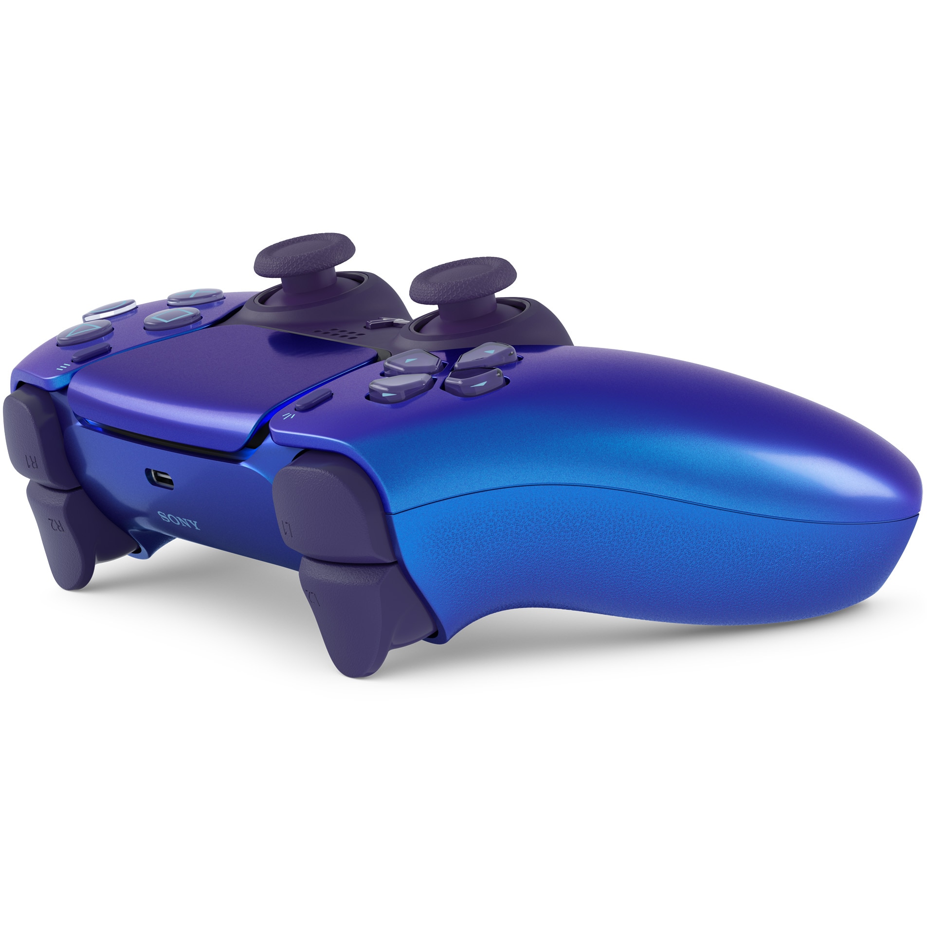 Controller Wireless PlayStation 5 (PS5) DualSense, Chroma Indigo - eMAG.ro