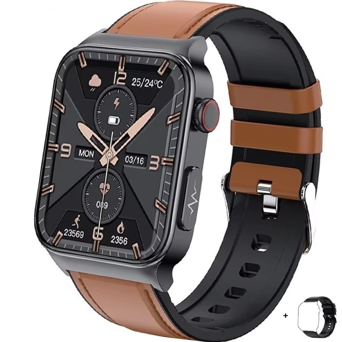 Ceas smartwatch, Singlait® Sinwatch12, inteligent, fitness, sport ...
