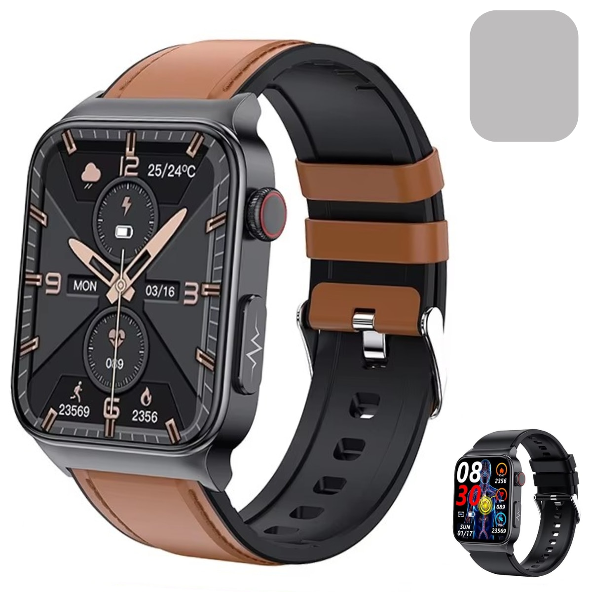 Ceas smartwatch, Singlait® Sinwatch12, inteligent, fitness, sport ...