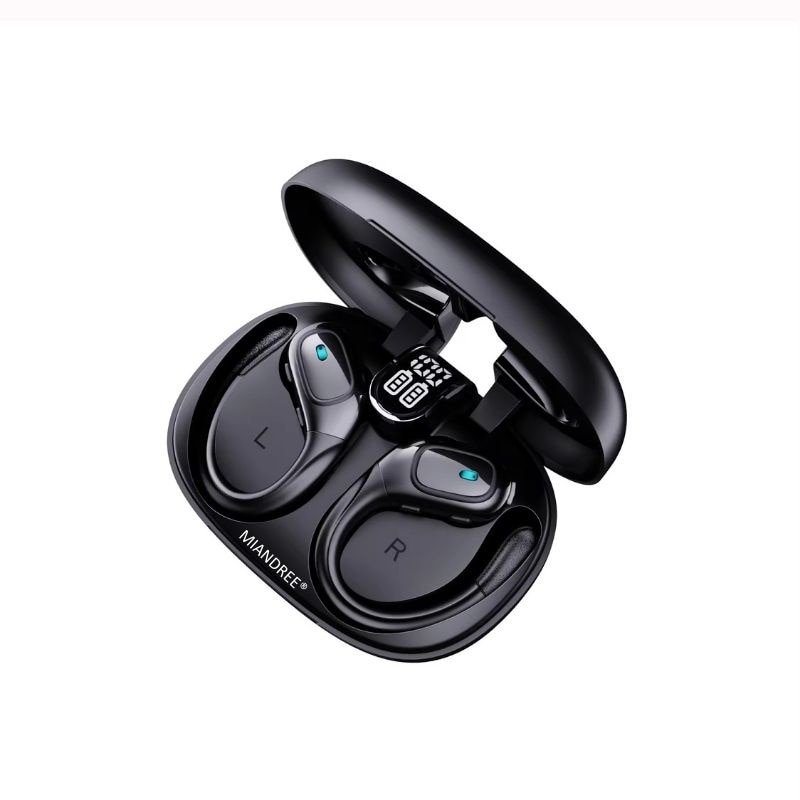 Casti Wireless Sport, MIANDREE® ActiveBuds, True Wireless, Bluetooth 5. ...
