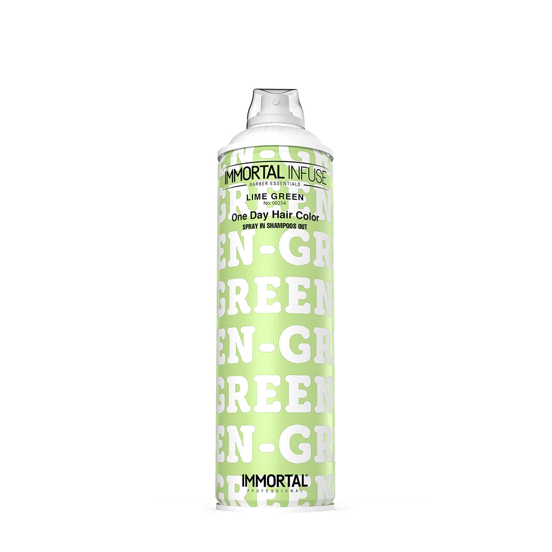 Spray pentru colorarea parului, IMMORTAL INFUSE NYC, Verde, 200 ml ...