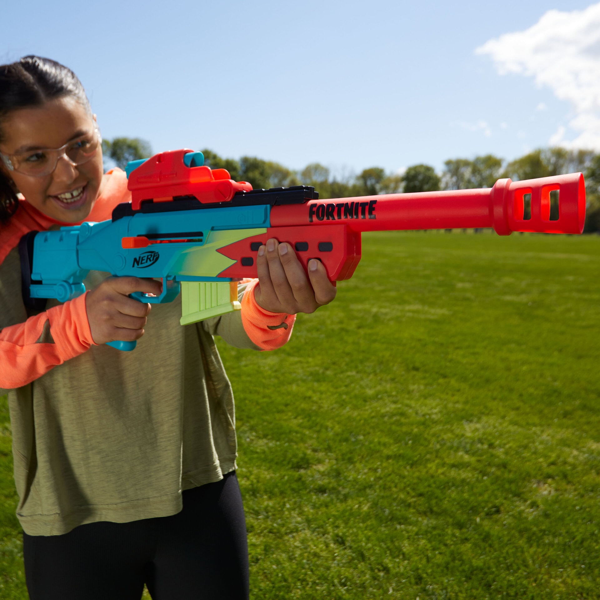Blaster Nerf Fortnite - Pusca de lunetist Storm Scout - eMAG.ro