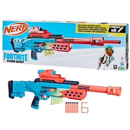 Blaster Nerf Fortnite - Pusca de lunetist Storm Scout - eMAG.ro