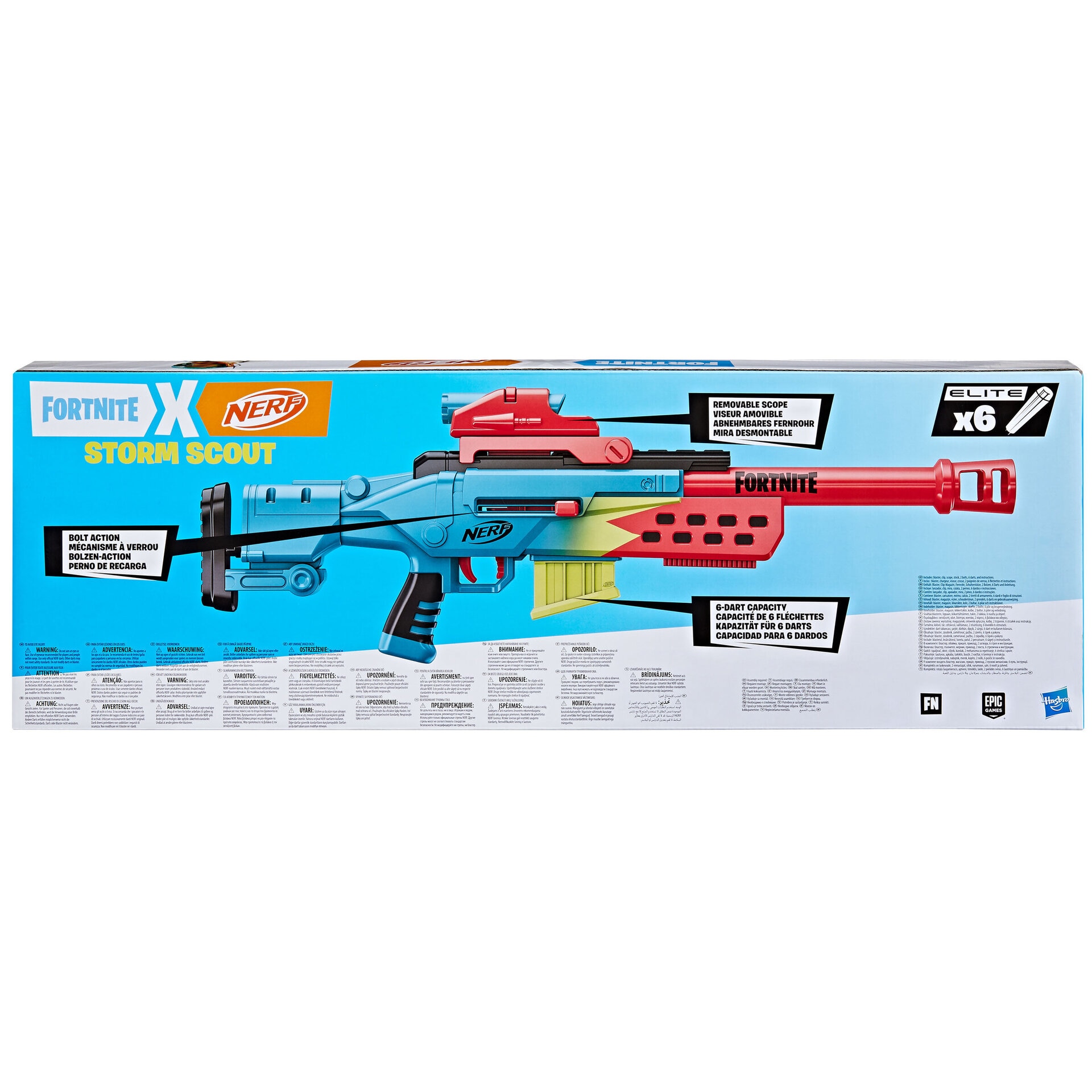 Blaster Nerf Fortnite - Pusca de lunetist Storm Scout - eMAG.ro