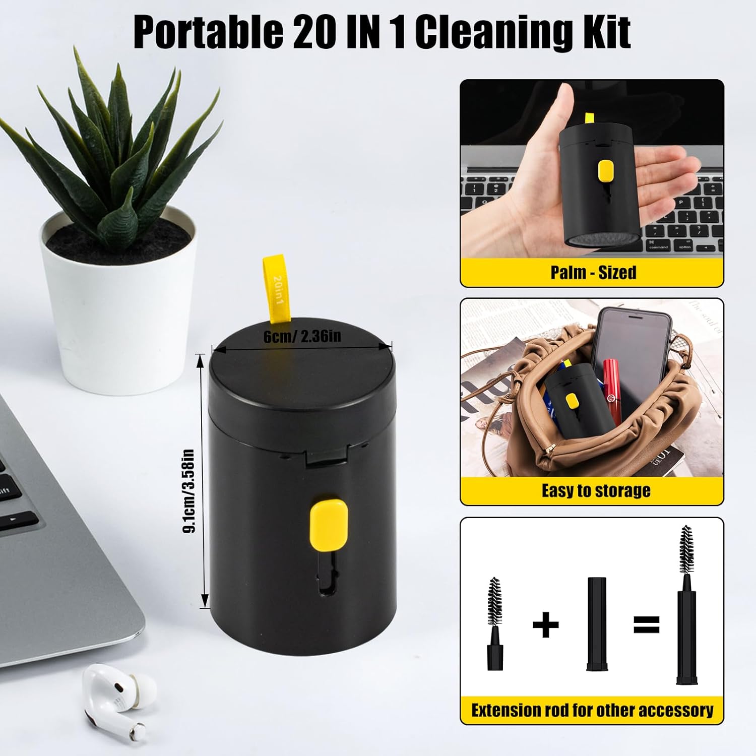 Kit Multifunctional de Curatare Produse Electronice 20 in 1 Excitat ...
