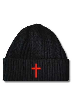 Caciula Sacral Brodata Crosetata Sf. Cruce Universala Unisex - eMAG.ro