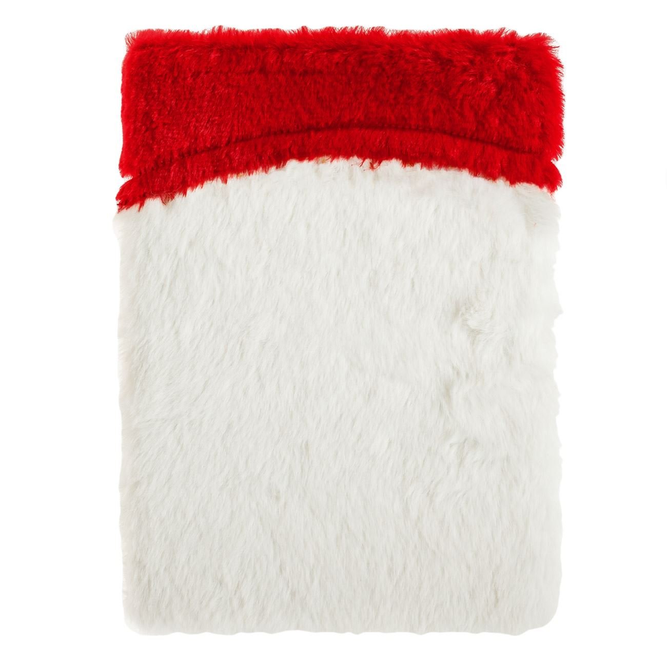 Carnetel Notite, Model Capul lui Mos Craciun, Culoare Alb/Rosu, Coperta ...