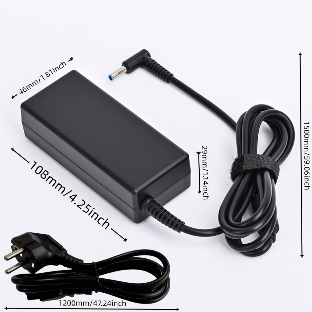 Incarcator Dgkeyh 65W pentru Laptopuri HP, Conector 4.5x3.0mm, Voltaj ...