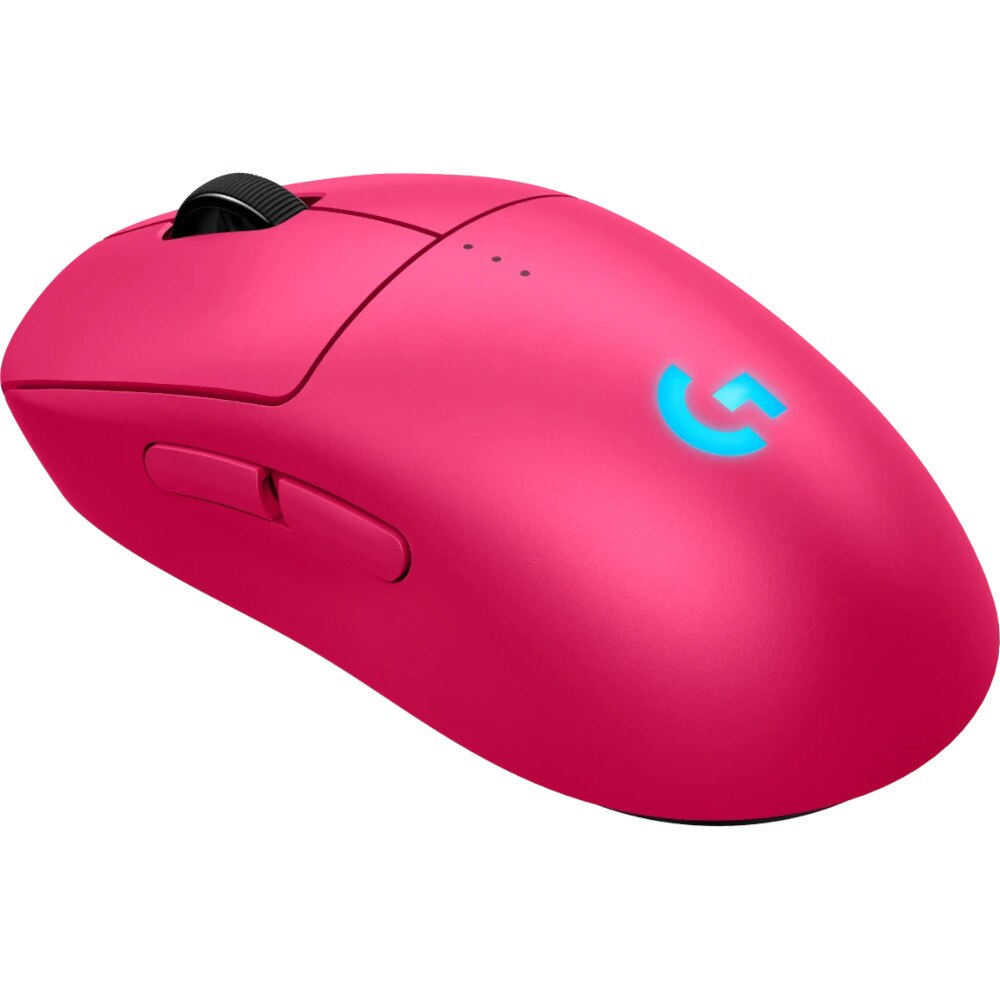 Mouse gaming Logitech Pro 2 Lightspeed, Wireless, Roz - eMAG.ro