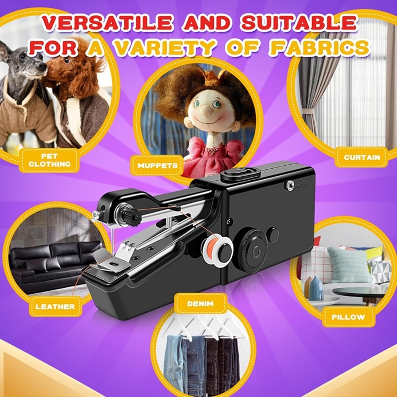 Mini Masina De Cusut Portabila, Rqiurpn, manuala, practica, cu ...