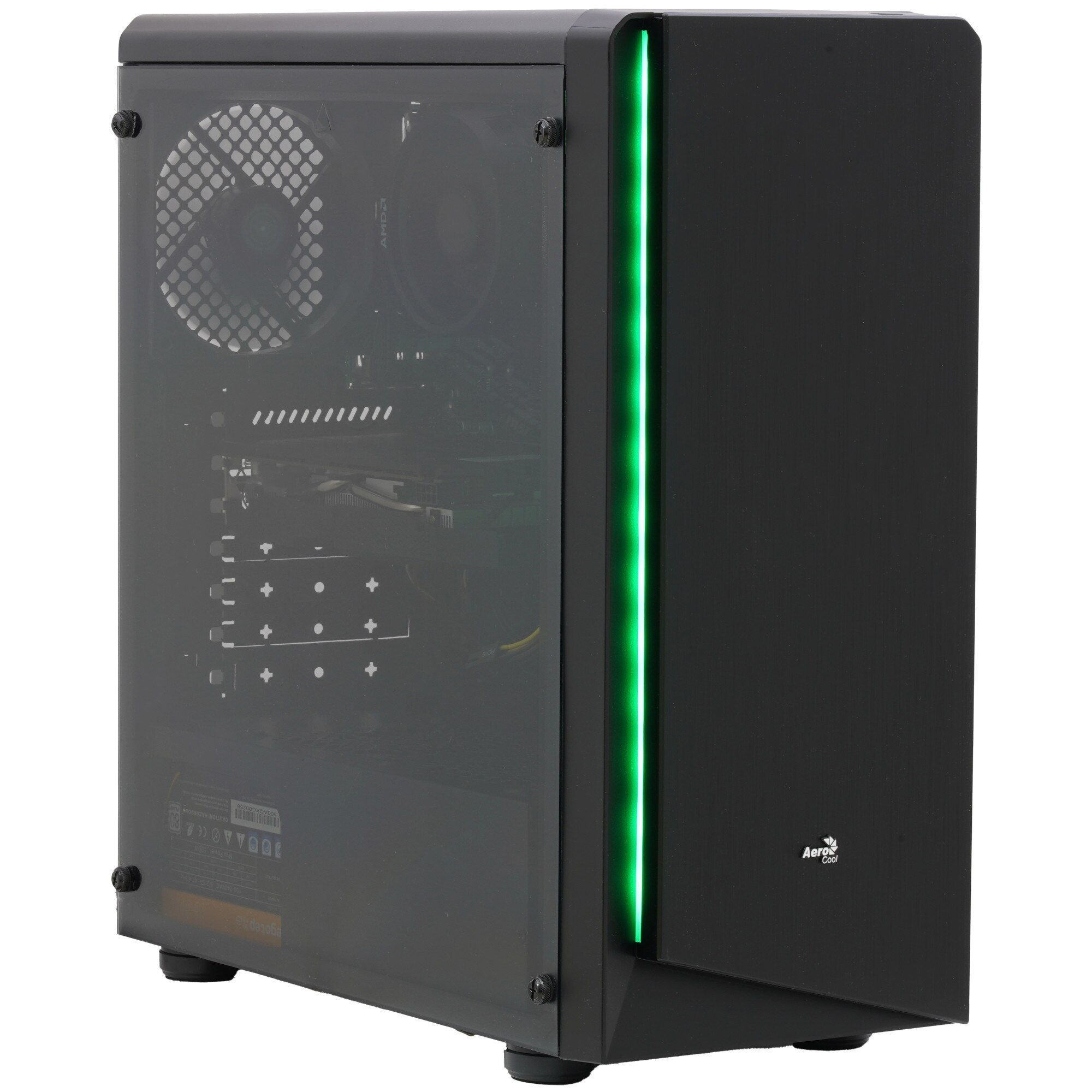 Sistem Desktop PC Gaming, Inaza Rift, AMD Ryzen 5 5500 4.2GHz, 16GB ...