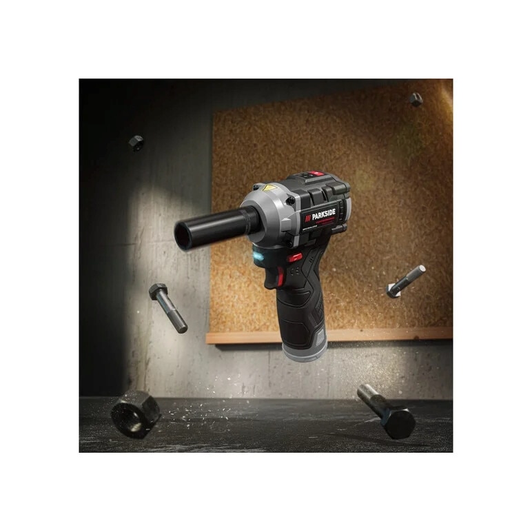 Cheie de impact cu acumulator PARKSIDE PERFORMANCE® 12 V »PPDSSA 12 A1 ...