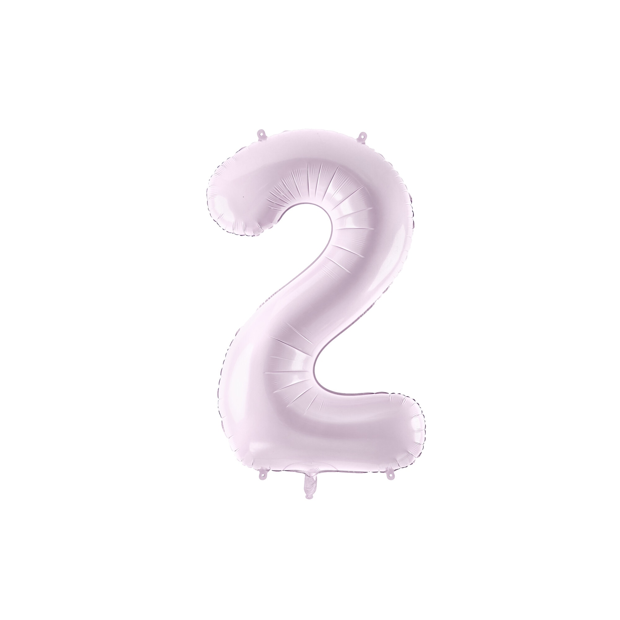 Balon folie cifra 2 mov pastel 72cm PartyDeco - eMAG.ro