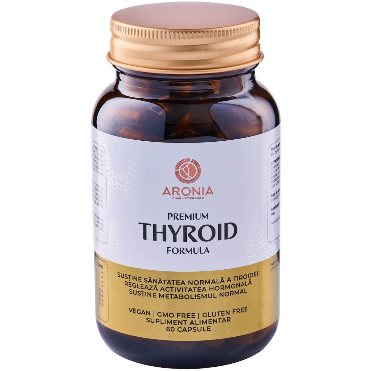 Premium Thyroid Formula — 60 de capsule pentru sanatatea glandei ...