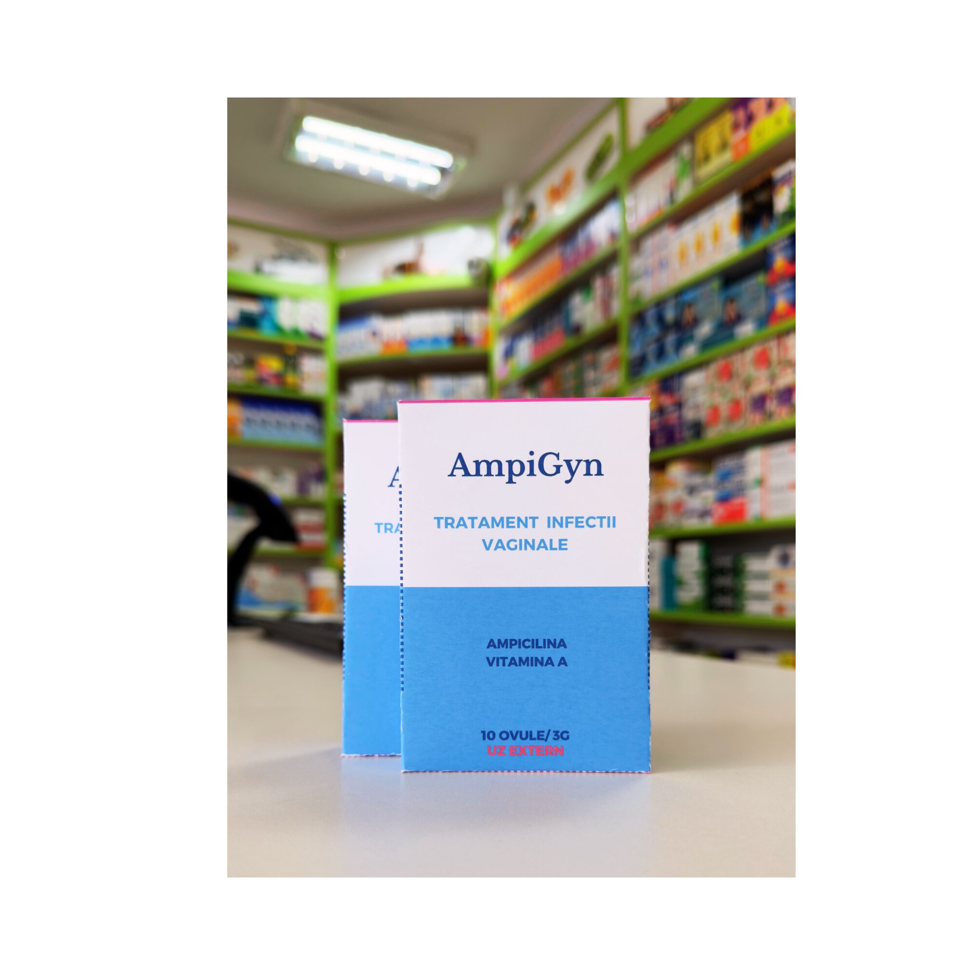 AmpiGyn ovule -Tratament infectii vaginale 10 ov Apothek - eMAG.ro