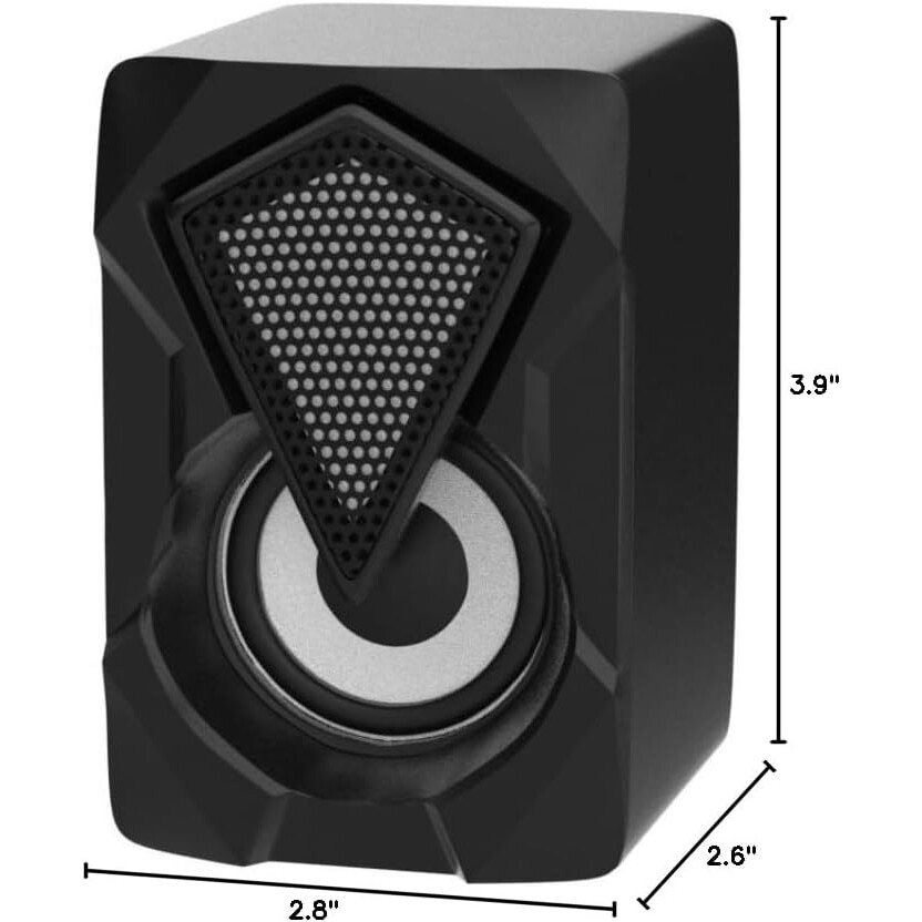 Boxe Gaming 2.0, conectare jack 3.5mm, alimentare USB, Boxe PC, stereo ...