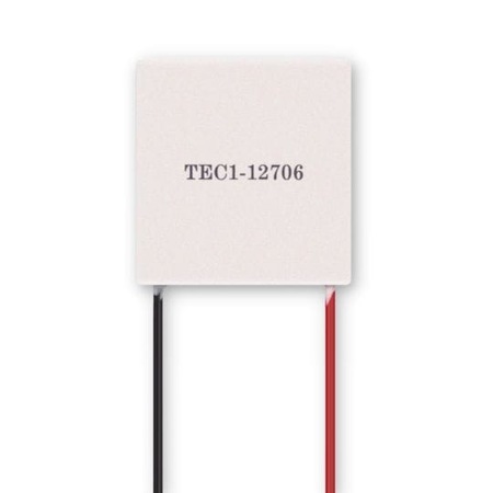 Modul termoelectric, TEC1-12706, Tensiune de alimentare 12V, Putere maxima 60W, Dimensiuni 40x40 ...