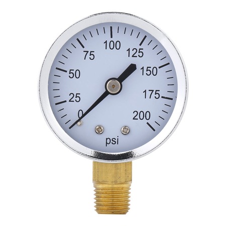 Manometru mini 2inch, Enforose, 0-200psi, montare laterala, 1/4" NPT ...