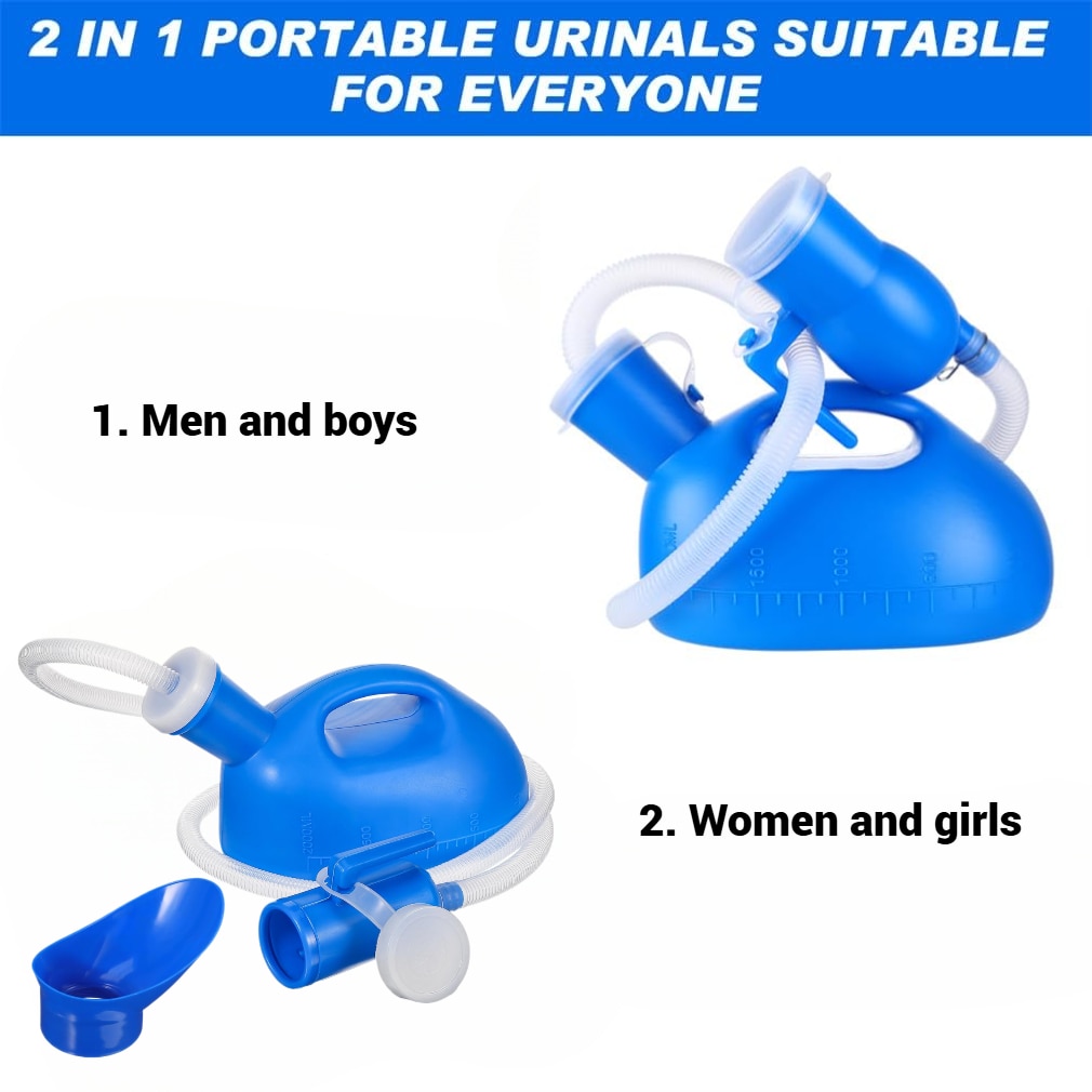Urinar universal CASAMEDI®, capacitate 2000 ml, pentru adulti, barbati ...