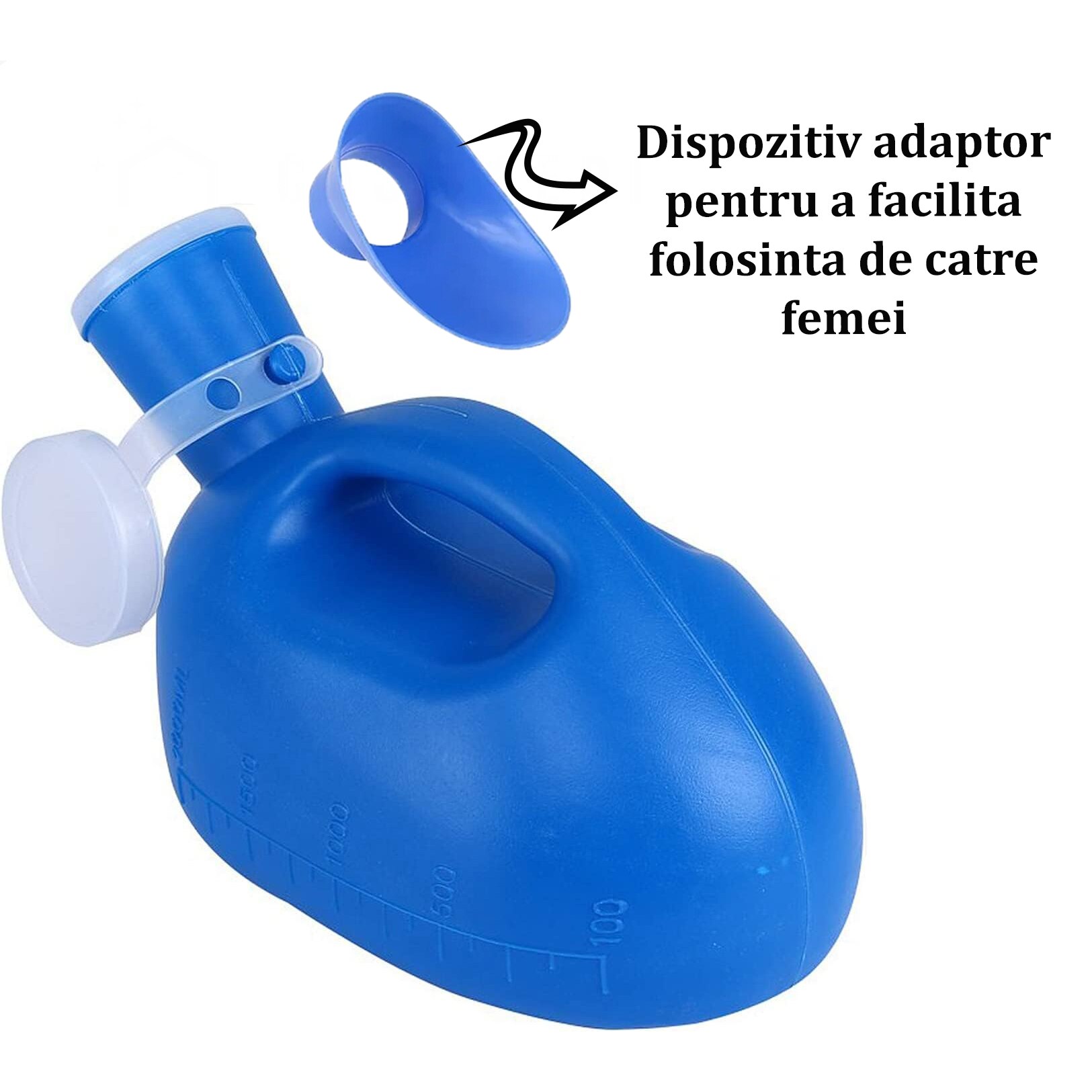 Urinar pentru Barbati, Femei, Portabil, Pisoar, Recipient de urina, cu ...