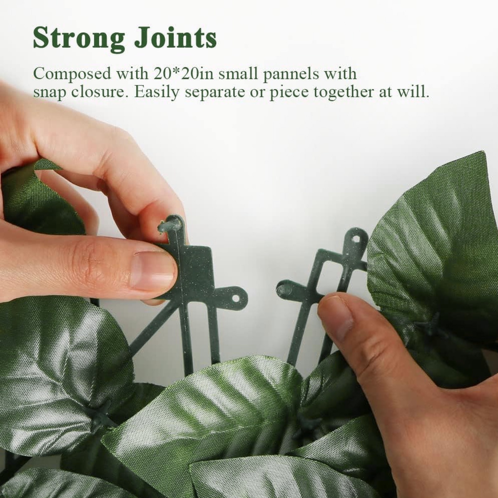 Paravan Imitatie Gard Viu 1m X 3m, Axroad Mall, Cu frunze artificiale ...