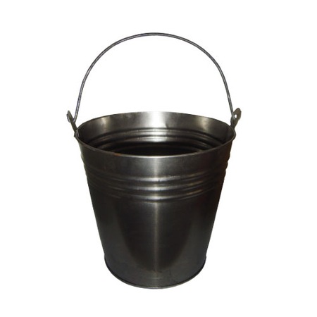 Galeata din tabla neagra, Evotools, volum 10 L - eMAG.ro
