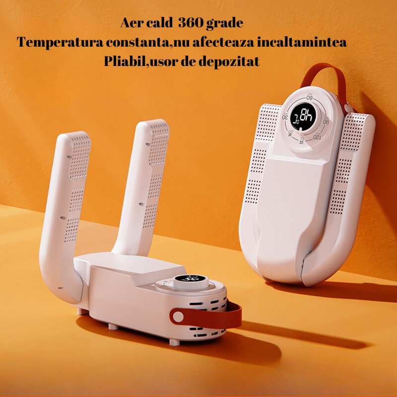 Uscator electric pentru pantofi si sterilizator UV pentru indepartarea ...