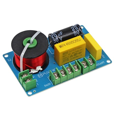 Filtru crossover audio pe 3 cai, 200 W, 45Hz-25 KHz, 4-8 Ohm - eMAG.ro