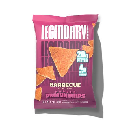 Legendary Popped, Chipsuri Proteice cu Aroma de Barbeque, 34g - eMAG.ro