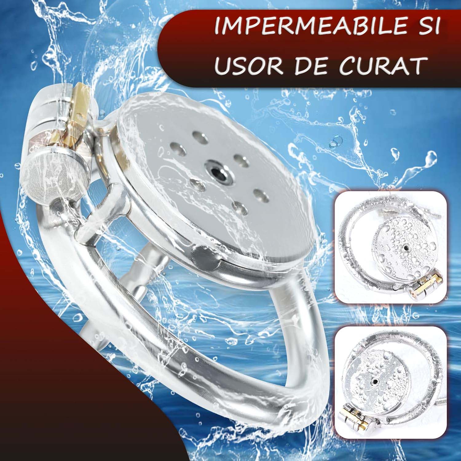 Cusca de castitate masculina, centura de castitate pentru barbati cu ...