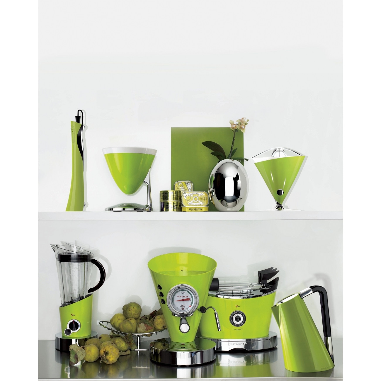 Електрическа кана BUGATTI VERA, 14-VERACM, Зелена - eMAG.bg