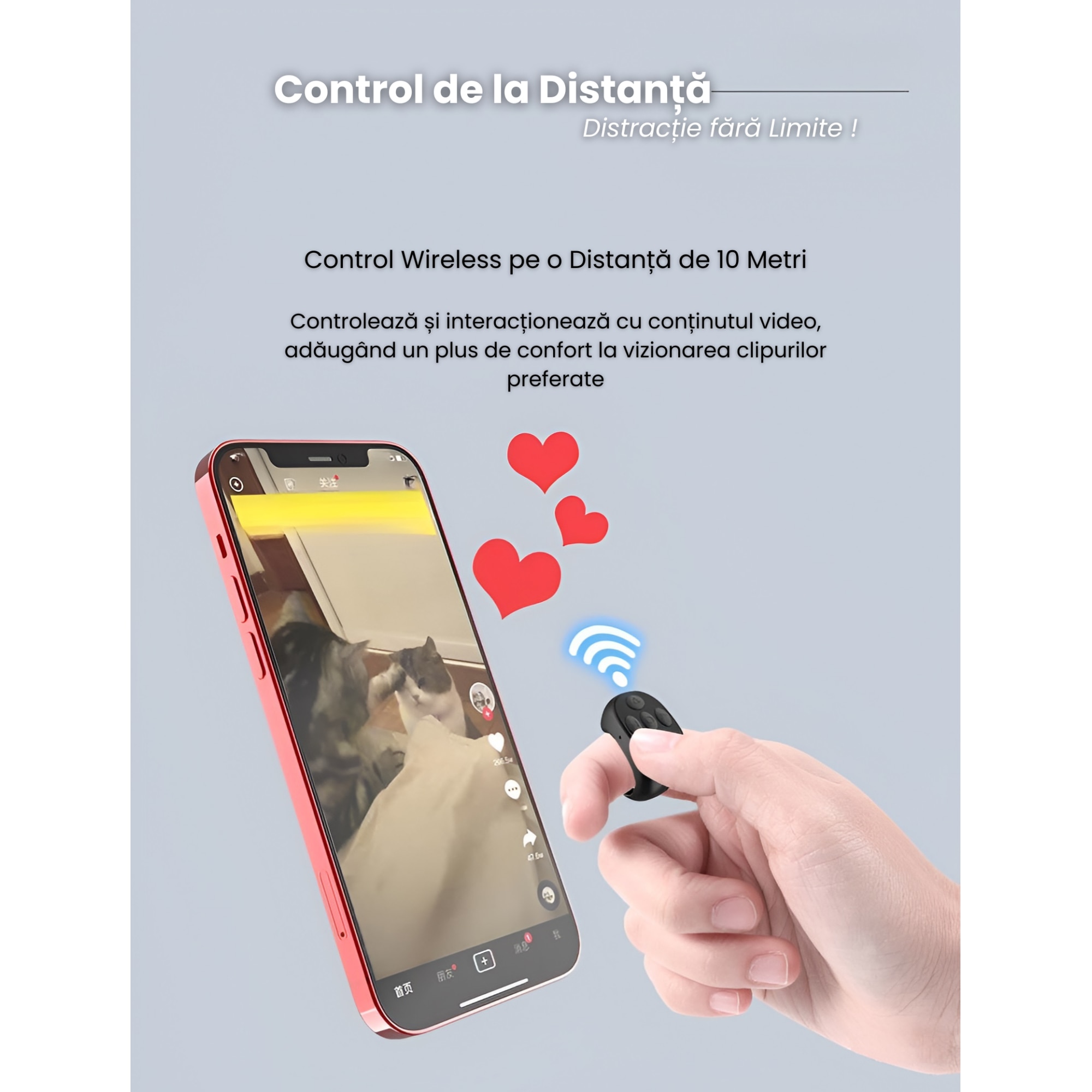 Inel Telecomanda Smart cu sale Control