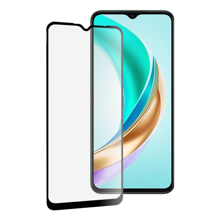 Folie de protectie tempered glass pentru Galaxy A16 full glue black ...