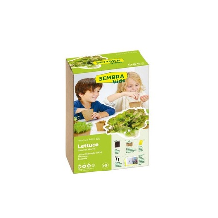 Kit de gradinarit mini Sembra - Salata verde - eMAG.ro