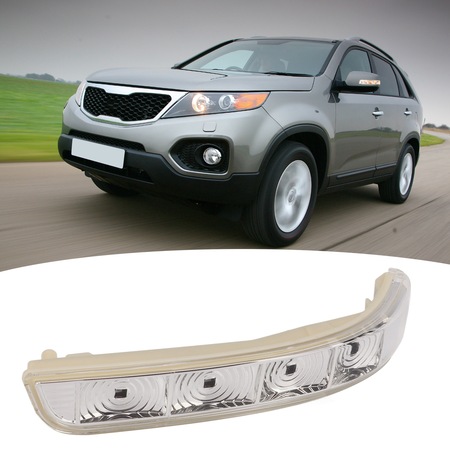 Смяна на LED мигачи за странично огледало за Kia Sorento XM 2009-2014 ...