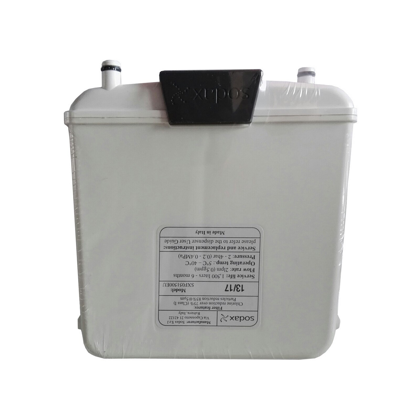 Dozator apa, sifon cu sistem filtrare, lampa UV, tub Co2, SODAX X-1 ...