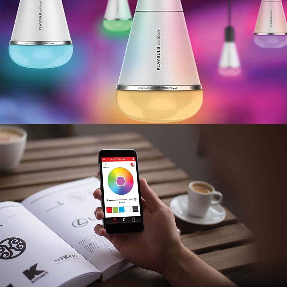 Bec Led Playbulb Rainbow 2 Bluetooth MIPOW Alb BTL200A-WT-3 - eMAG.ro