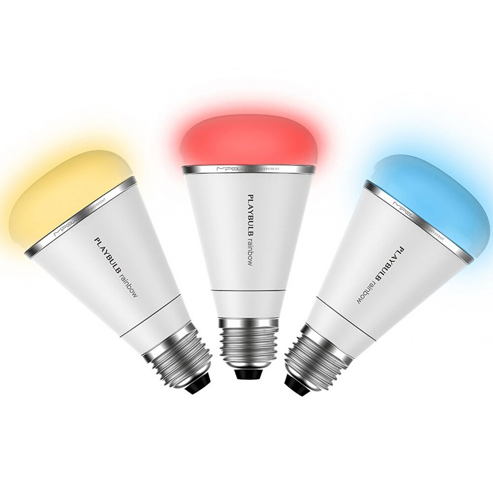 Bec Led Playbulb Rainbow 2 Bluetooth MIPOW Alb BTL200A-WT-3 - eMAG.ro