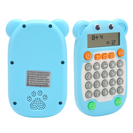 Calculator de exercitii aritmetice Jormftte, display digital, 27 taste ...