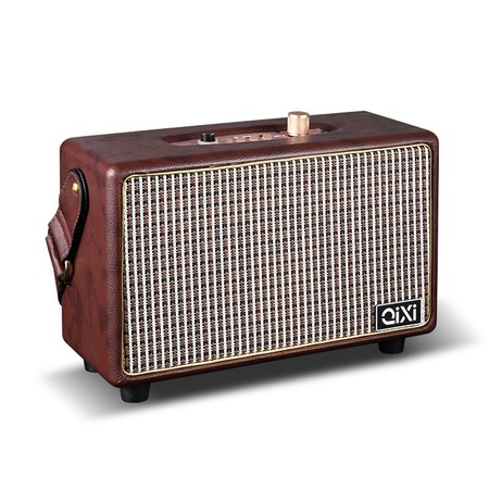 Boxa portabila SK2025 Vintage, Bluetooth 5.0, Subwoofer, Bass puternic ...